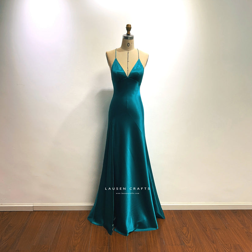 Elvira Hancock Blue Dress Scarface Costume for Formal Prom – LausenCrafts