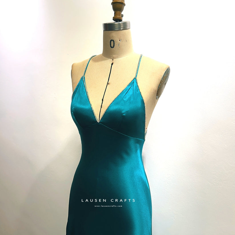 Elvira Hancock Blue Dress Scarface Costume for Formal Prom – LausenCrafts