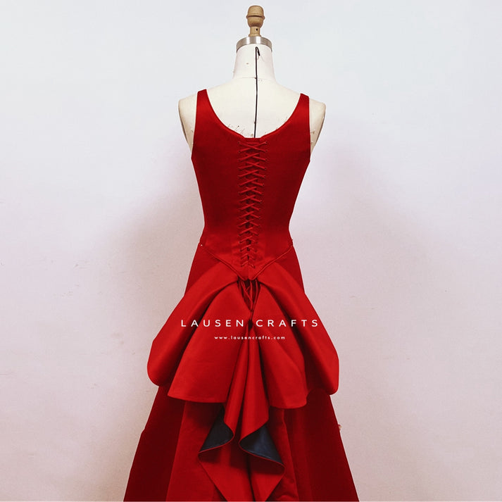 Nicole Kidman as Satine Red Dress Moulin Rouge Costume – LausenCrafts
